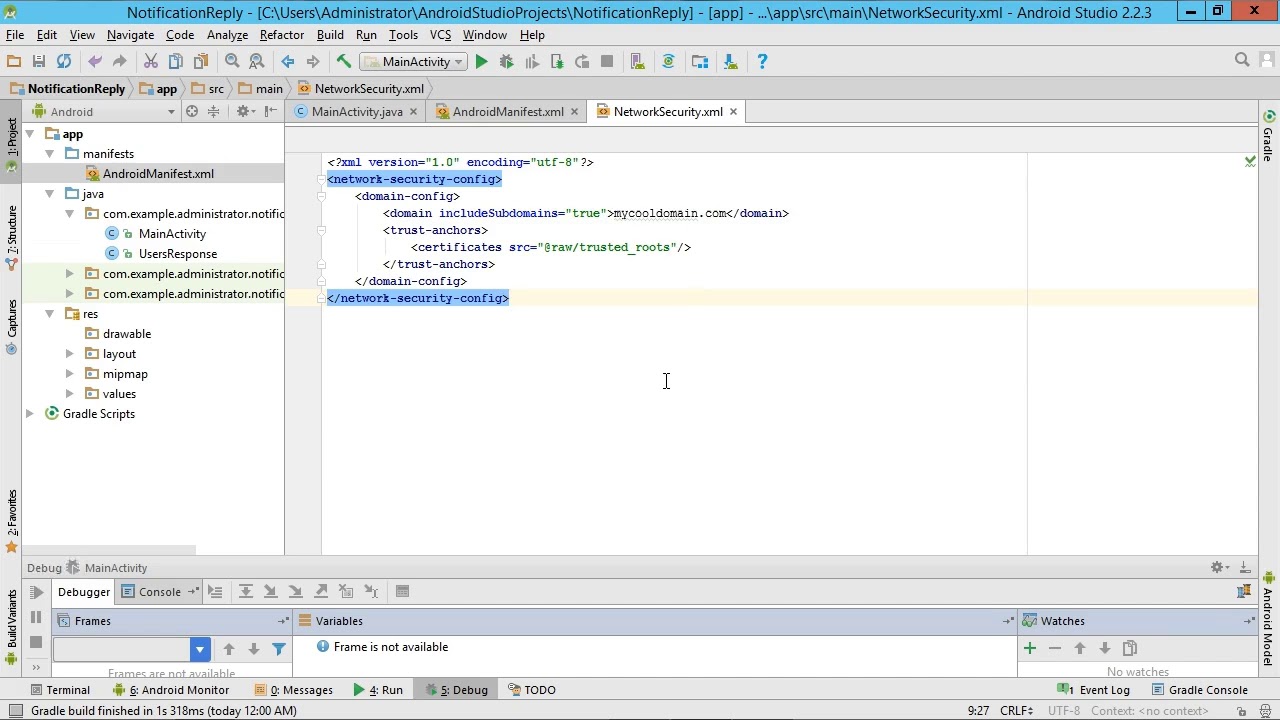 Android App Development Essentials -  Android Network Security Configuration