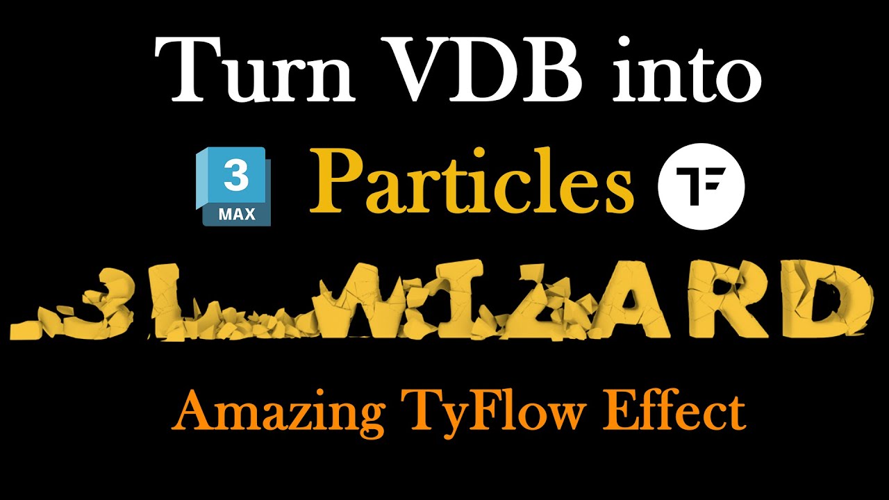 Turn VDB into Particles! Stunning Effect Tutorial in TyFlow