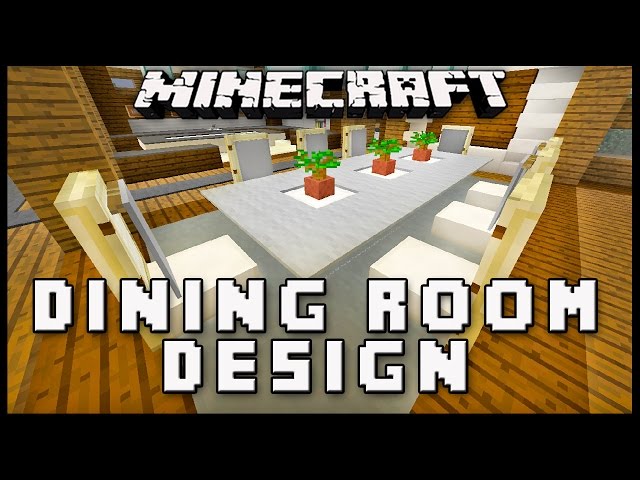 7 best Minecraft dining room designs