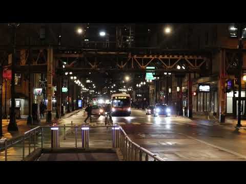 CTA Bus: 2016 Novabus LFS #8239 on Route 56 Milwaukee @ Madison and LaSalle Loop Link Stop