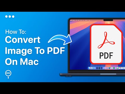 How To: Convert Image To PDF On Mac - (Easy Guide)