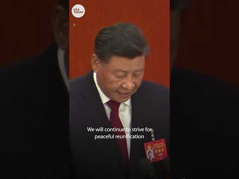 China will take ‘all measures necessary’ against Taiwan, Xi Jinping warns | USA TODAY #Shorts