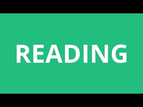 How To Pronounce Reading - Pronunciation Academy