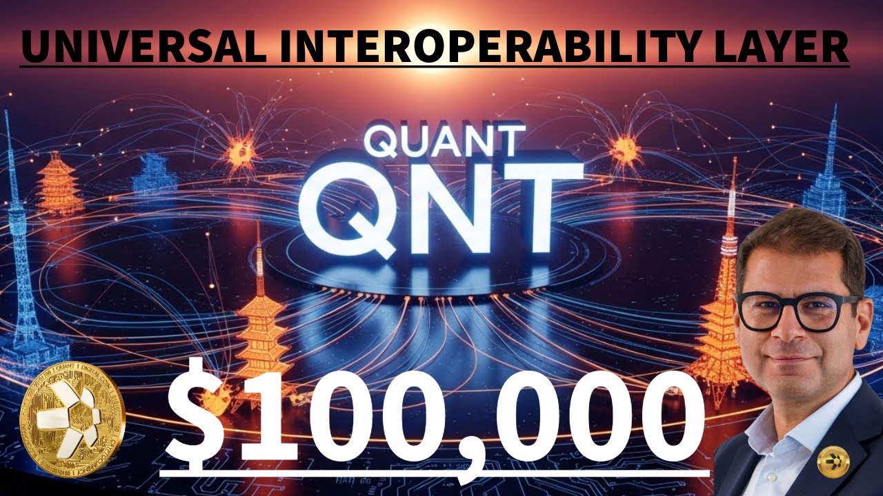 🚨100K QNT Quant Overledger is Now the Official Engine of the Digital Money Era!