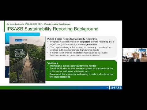 IPSASB Update: Development of IPSAS and SRS 1 ED by Ian Carruthers