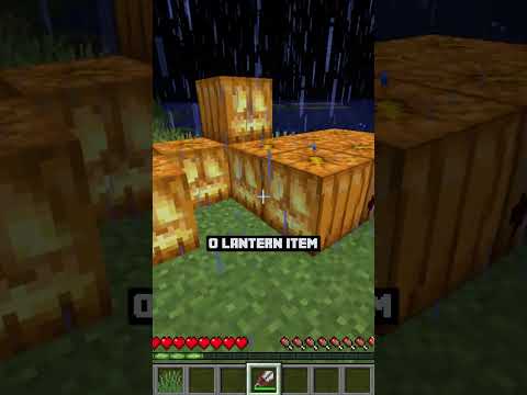 🎃✨Minecraft Pumpkin Crafting & Lighting✨🎃