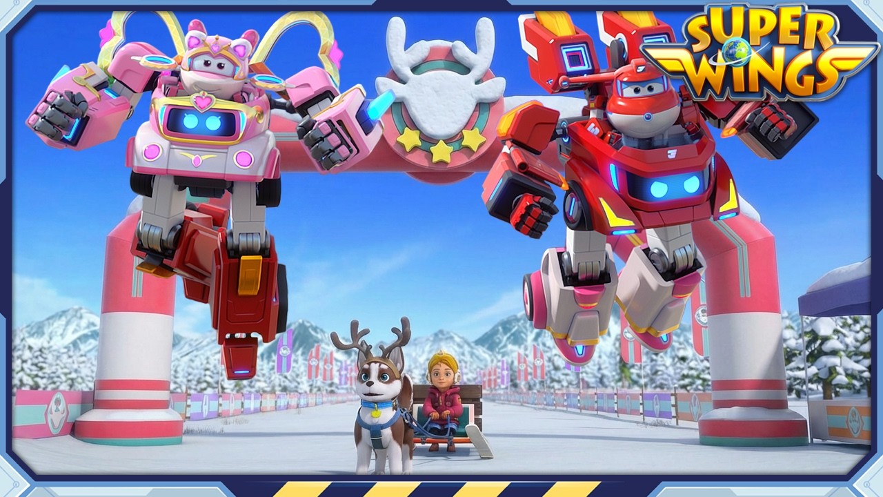 Superwings | S9 | Run, Reindeer Run! | Super Combo | Ep.32