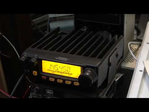 Yaesu FT2800M On The Air Test 65W + 50W 2-Metre amateur radio