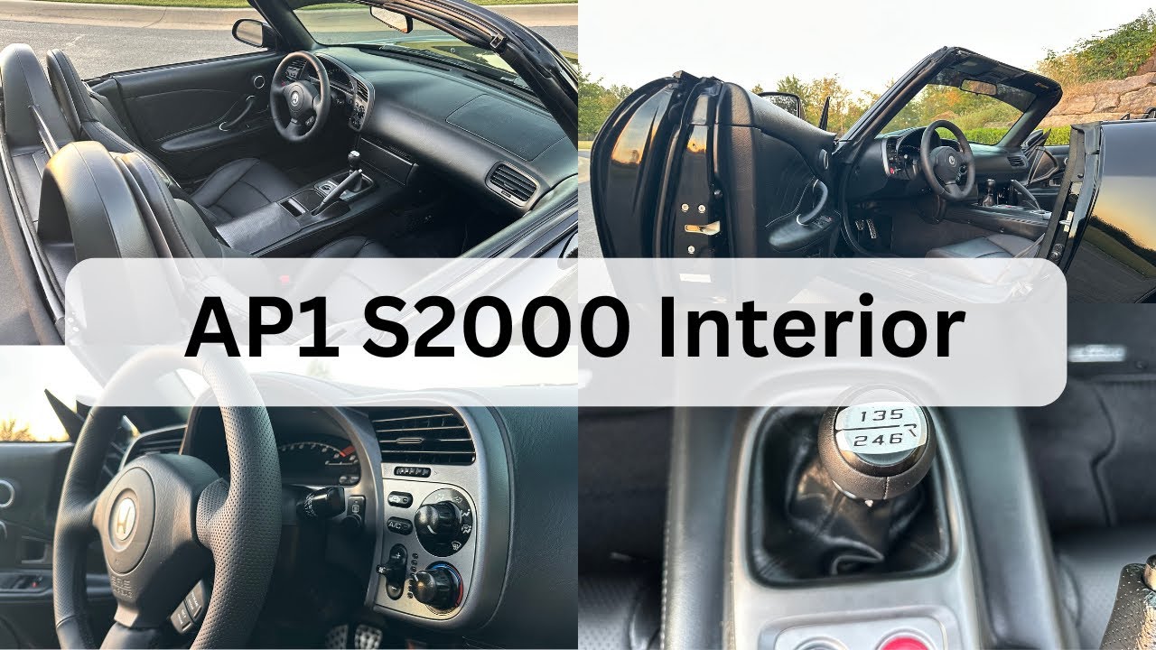 AP1 2002 S2000 Interior Overview