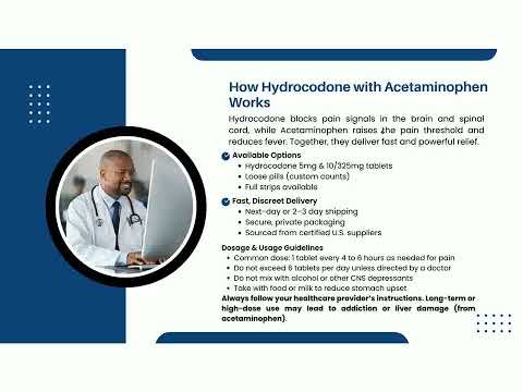 Buy Hydrocodone 10/325mg Online USA – Fast Pain Relief Pills