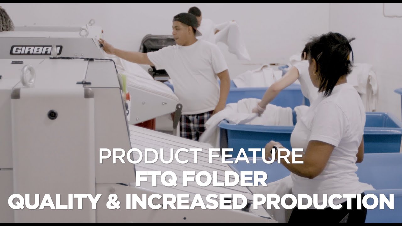 Folding | FTQ Flatwork Folder - Quality & Increased Production