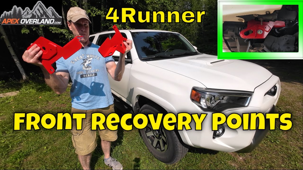 4Runner Front Recovery Points / 5th Gen