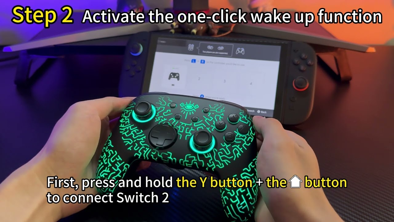 One-Click Wake-Up Function for Switch2