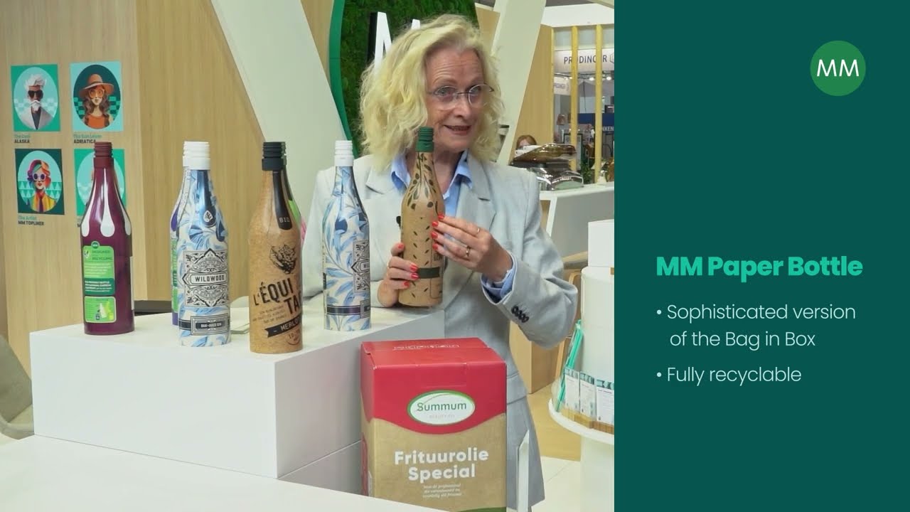 MM Paper Bottle: a revolutionary solution for liquid packaging.