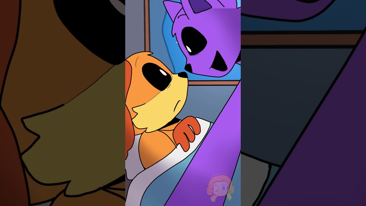 What u dreamin about? 😱| Ft. Catnap And Dogday \ SMILING CRITTERS ANIMATION #poppyplaytimechapter3