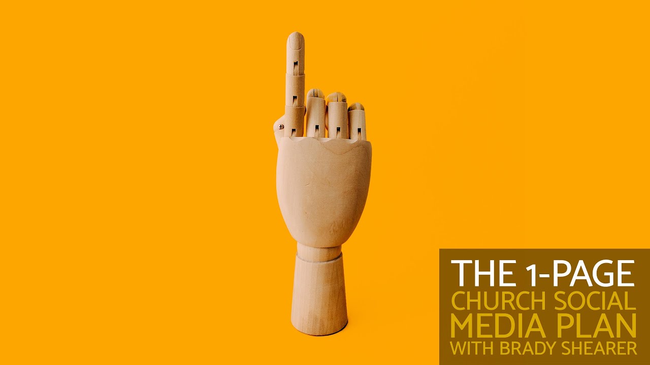 MyCom Podcast Ep. 084: The 1 Page Church Social Media Plan