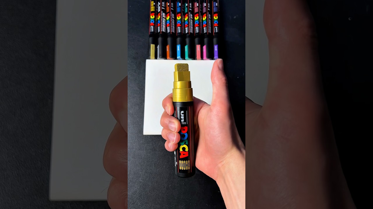 Drawing, But ONLY Use Metallic Colors…