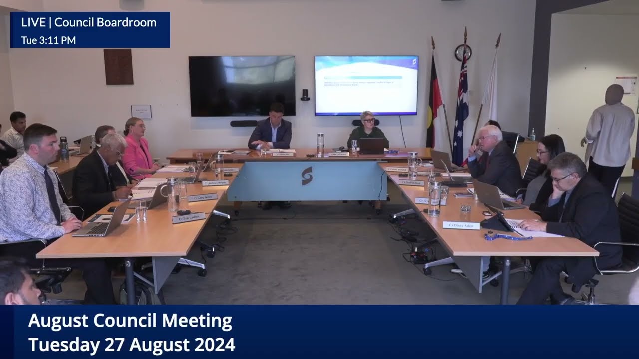 Council Meeting - 27 August 2024