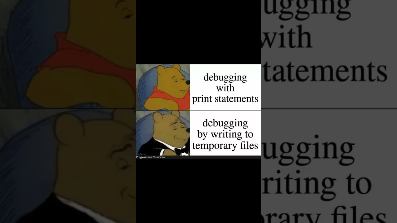 Debuggers are overrated #programmerhumor #shorts #short