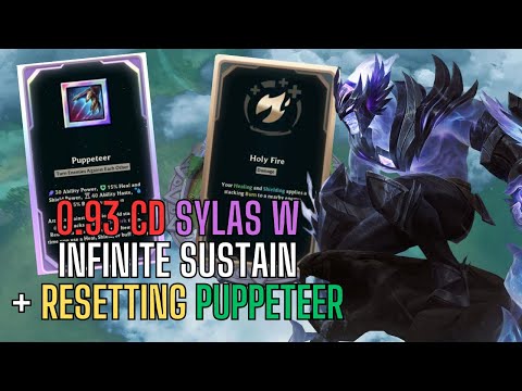The Most UNIQUE Sylas Build: All-in-One Permanent Fear/Sustain/Burn Combo | League Arena