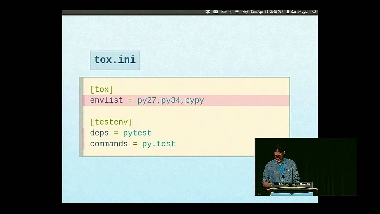Carl Meyer: Set your code free: releasing and maintaining an open-source Python project - PyCon 2014
