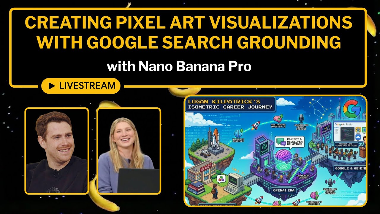 Creating Pixel Art Visualizations with Google Search Grounding and Nano Banana Pro