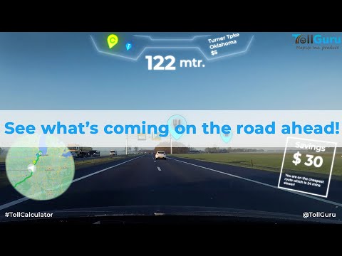 See tolls and route costs on the map | App and API | TollGuru