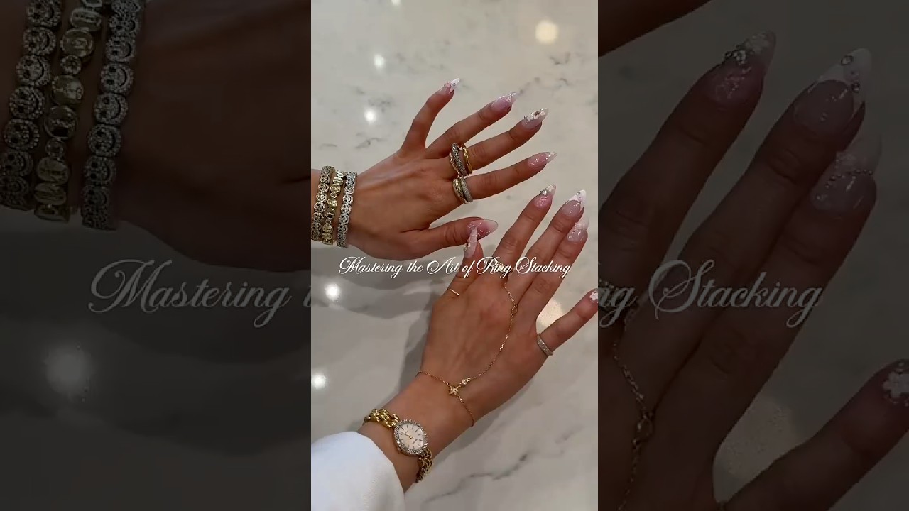 How I stack rings as a former Mejuri employee ❤️