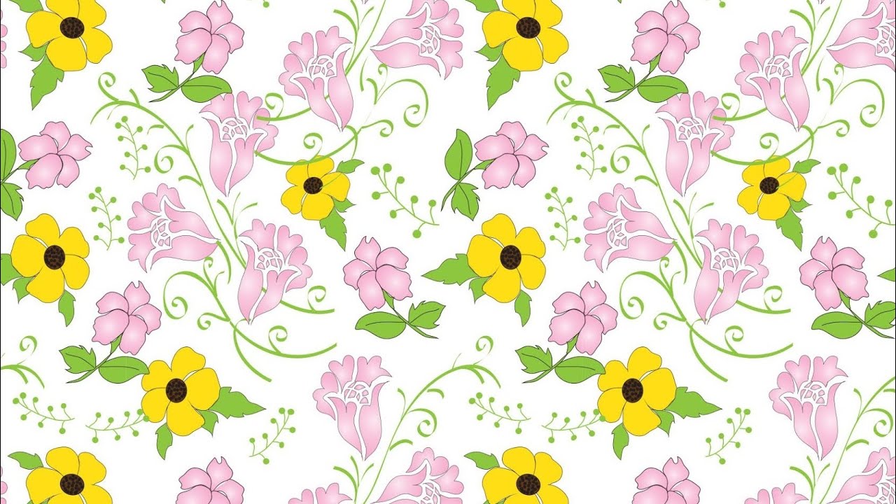 How to make a seamless floral pattern in Adobe illustrator CS6