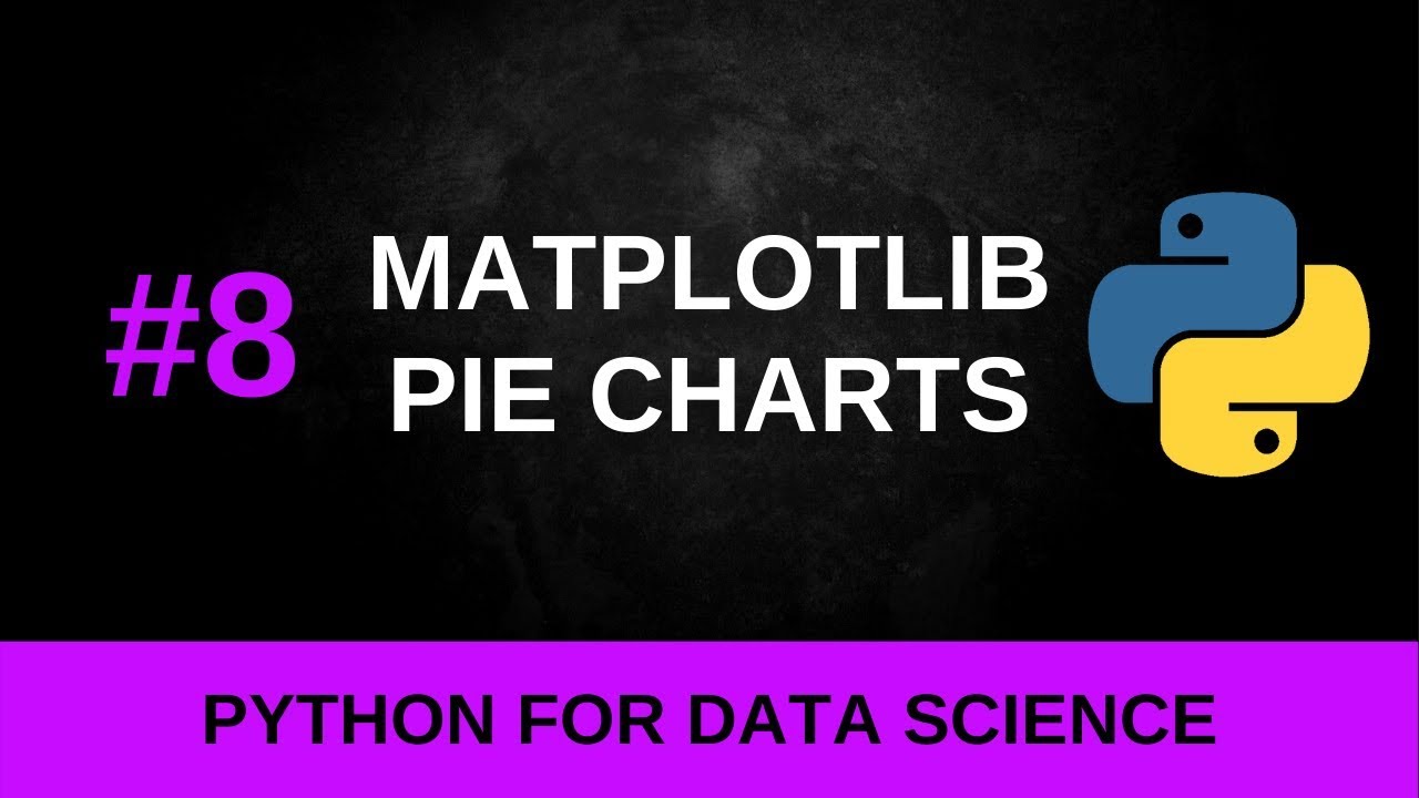 Python Data Science Tutorial #8 - Pie Charts with Matplotlib