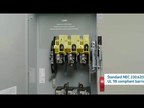 Engineered to accommodate your safety requirements – Eaton heavy duty and general duty safety switch