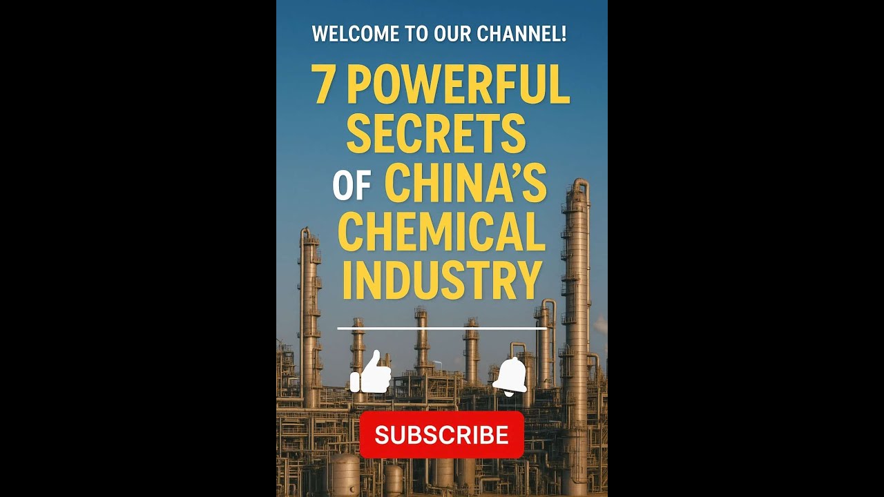 7 Secrets Behind China's Chemical Manufacturing Success!