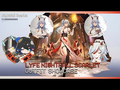 Steam Community :: Video :: Snowbreak Containment Zone - Lyfe Nightfall Scarlet Outfit Showcase