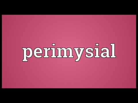 Perimysial Meaning