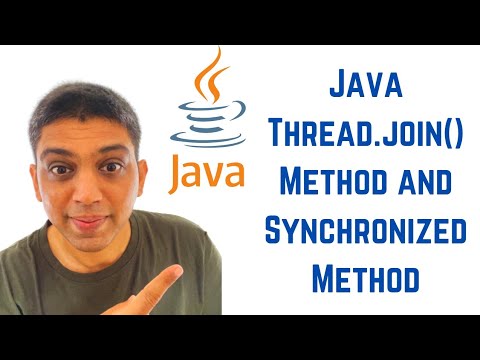 Java Thread.join() Method and Synchronized Method