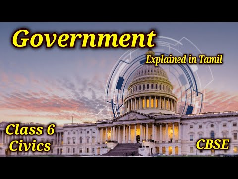 Government | Class 6 | CBSE | Levels of Government | Laws and the Government | civics | tamil