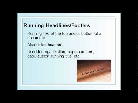Desktop Publishing Design Features terms