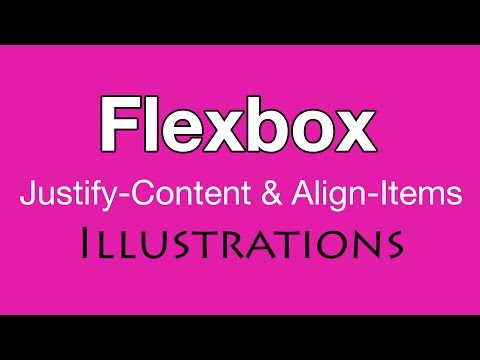 Justify-Content & Align-Items Properties Explained with Illustrations Flexbox CSS Tutorial