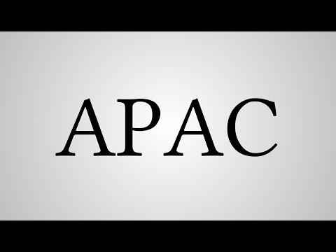 What Does "APAC" Stand For?