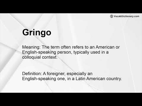 Gringo Meaning
