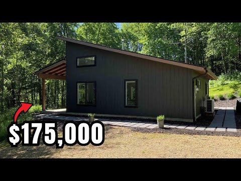 Stylish Modern Cabin on 2 Private Acres
