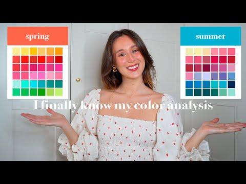 I did my own Color Analysis at home & you can too!