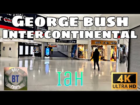 George Bush Intercontinental Airport (IAH) - 5th Biggest In America - Airport Tour