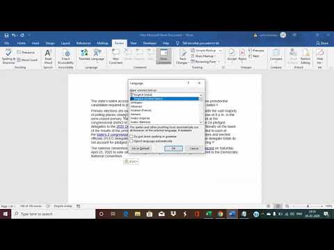 Fix: Microsoft word language keeps changing to French/Spanish