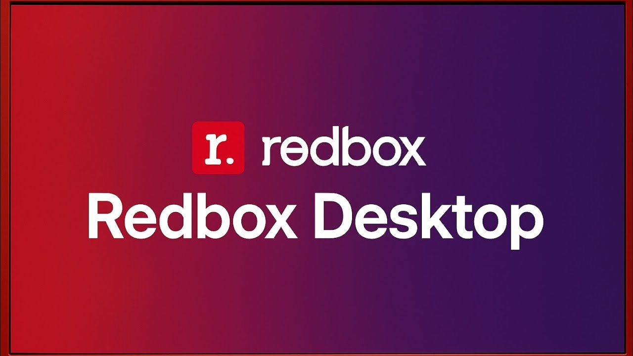 Redbox Desktop login and features 