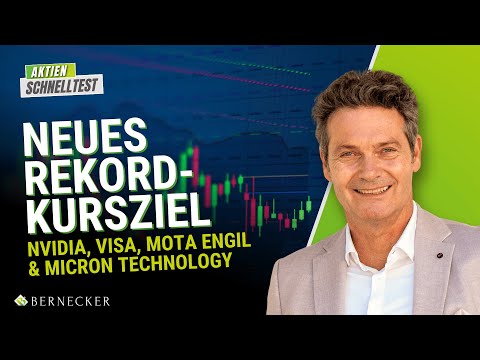 Neues Rekord-Kursziel! | Nvidia, Visa, Micron & Mota-Engil