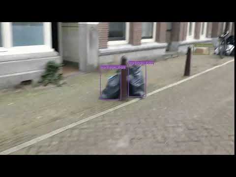 Garbage object detection Amsterdam