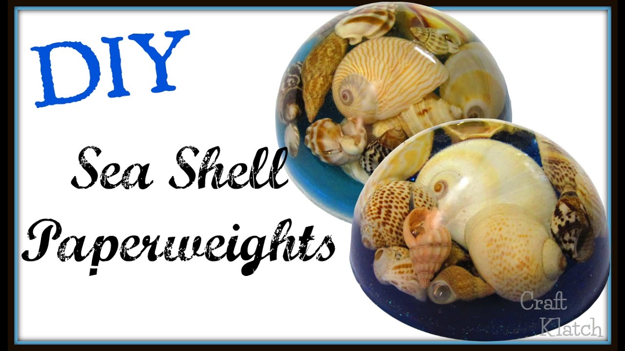 Sea Shell Resin Paperweight | DIY Project | Craft Klatch | Resin Projects | How To