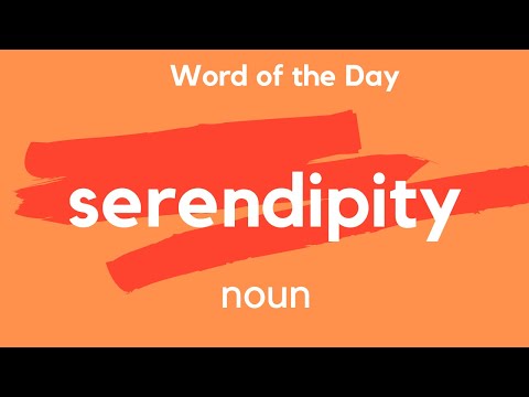 What does SERENDIPITY mean?