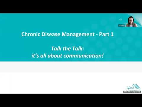 Refresh Your Knowledge - Chronic Disease Management and Healthy Ageing